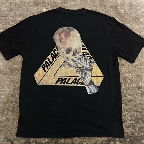 PALACE | Shirts | Palace Skeledon T Shirt Black | Poshmark